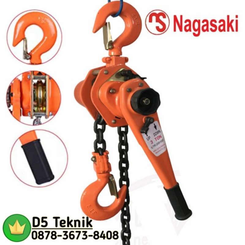 Promo Lever Block 3 Ton / Lever Hoist 3 Ton Japan Nagasaki Leverblock ...