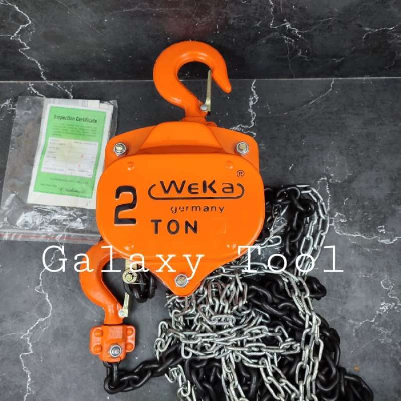 Promo CHAIN BLOCK 2 TON X 10 METER MANUAL KATROL RANTAI ORIGINAL ...