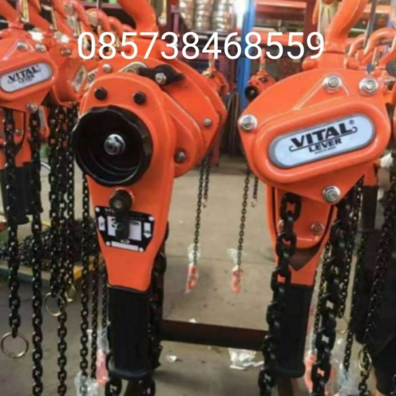 Promo VITAL LEVER BLOCK 3 Ton x 1.5 Meter Katrol Kerekan Takel Manual Diskon 23% di Seller Indah ...