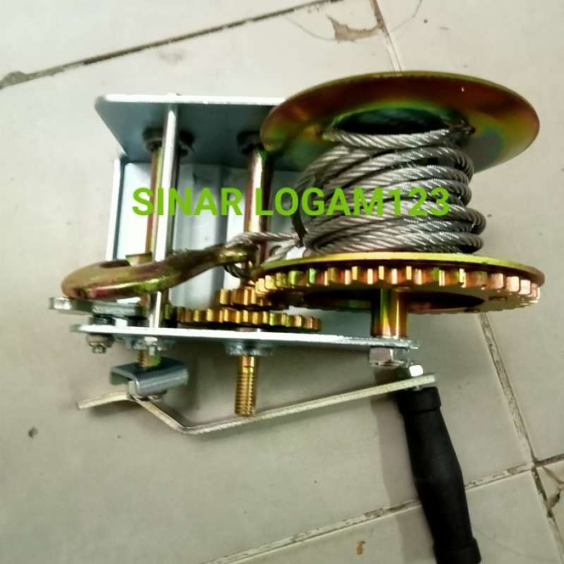 Promo Hand Winch/ Katrol Manual/alat Kerek Manual 1200lbs/600kg Diskon ...