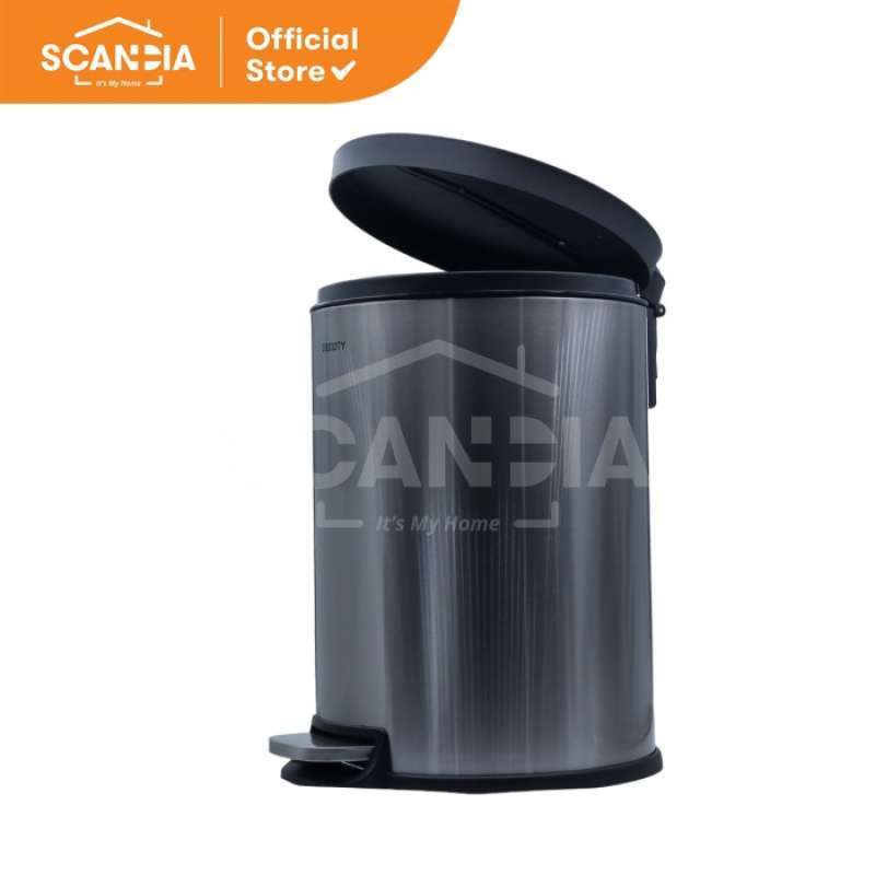 Promo Scandia Pedal Bin Round Tong Sampah 20l W/ Soft Close 29x29cm ...