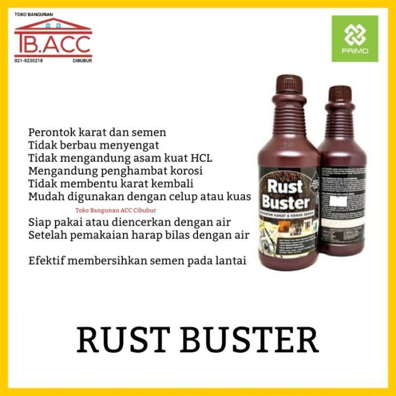 Promo Pembersih Karat Dan Perontok Semen Rust Buster Primo 500 Ml Diskon 17% Di Seller Hafizh ...