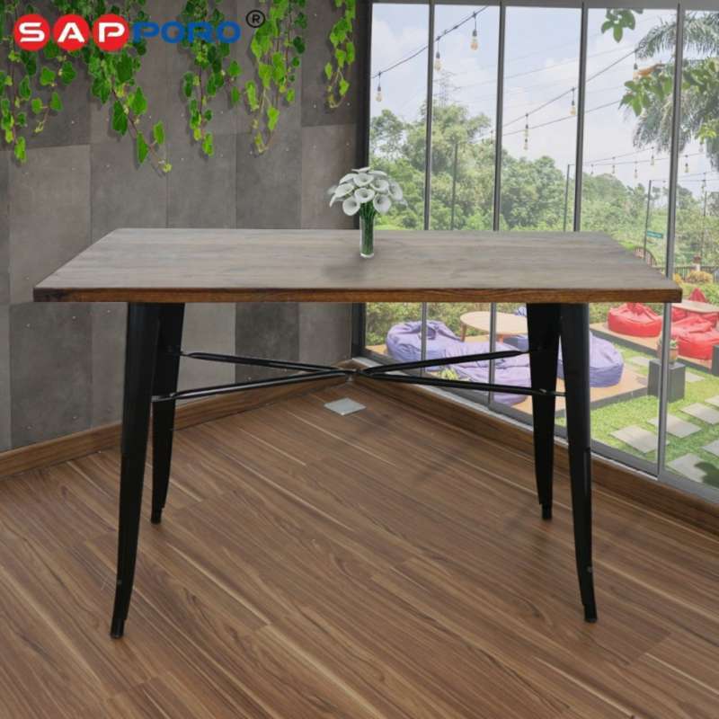 Promo Sapporo Moraby 120 - Meja Cafe | Meja Tolix | Dining Table Diskon ...