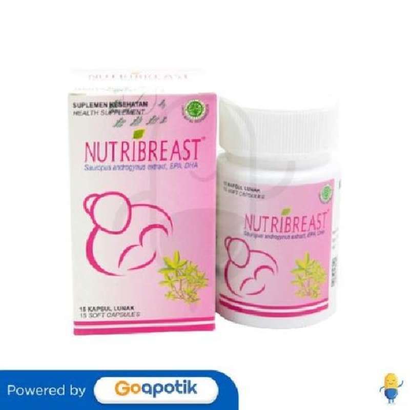 Jual Nutribreast Botol 15 Kapsul Di Seller Apotek Sugih Waras Makmur ...