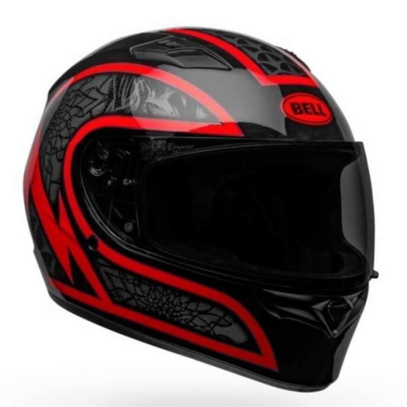Promo Bell Qualifier Scorch Red | Helm Full Face Original Bell Smoke ...