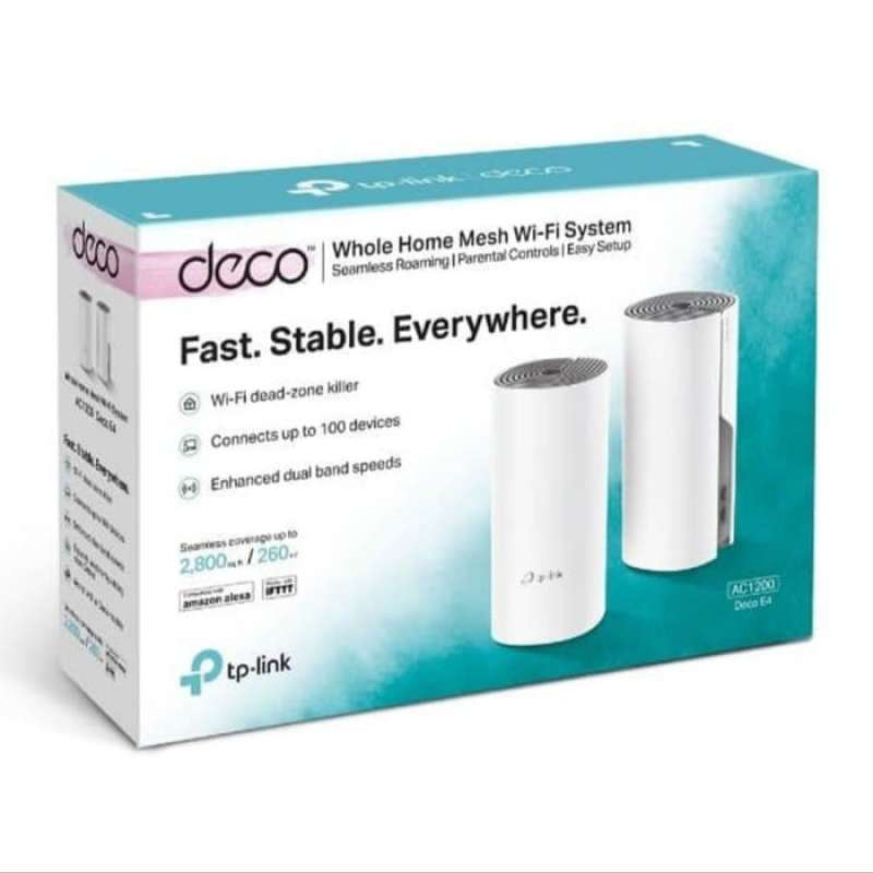 Promo Deco E4 Wireless Mesh Router WiFi AC1200 TPLINK Cisco Diskon 23% ...