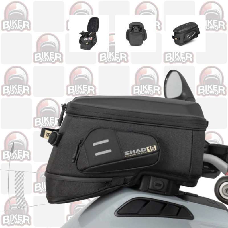Promo Shad Tr15 Tankbag Motor Click System Tank Bags Tankbag Tas Tangki ...