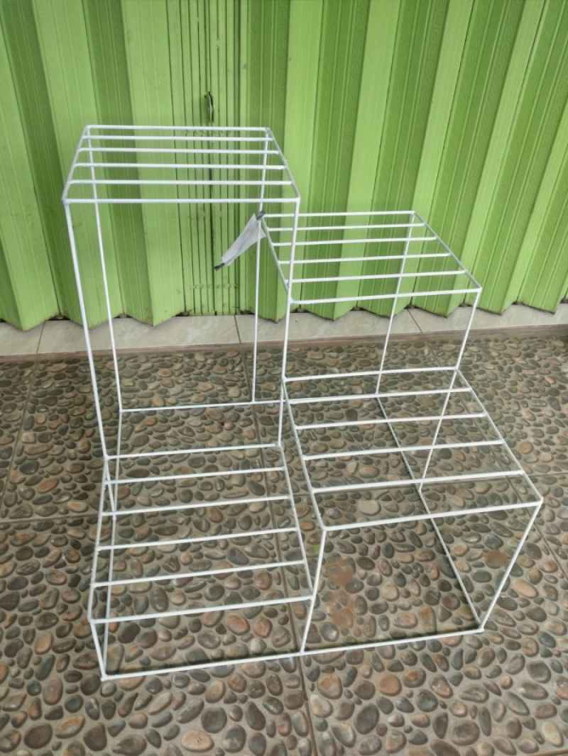 Promo Kotak 60X60/Standing Pot Besi/Rak Bunga Besi/Rak Bunga Murah/Besi ...