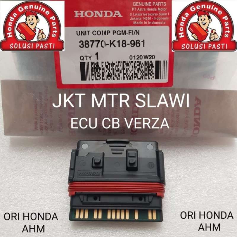 Jual Ecu Pgm F1 Ecu Cb Verza 150 Led Cb Verza Ori Honda di Seller ...