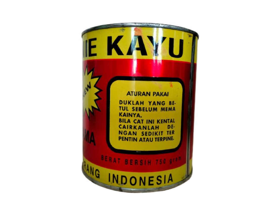 Jual Cat Kayu Anti Rayap Menie Kayu Kembang Rama Cat Kayu 750 Gram 1kg ...