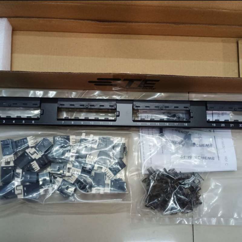 Promo Patch Panel 24 Port Cat.6 Loaded Amp Commscope Diskon 3% di ...