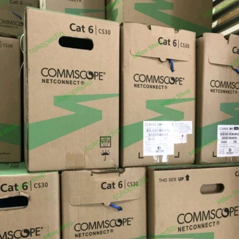 Promo Kabel Lan Cat6 305M /Amp Commscope Utp Cat6 Blue 305M / Kabel Lan ...