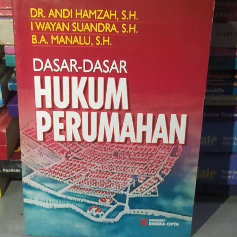 Promo Buku Dasar Dasar Hukum Perumahan Andi Hamzah Original Diskon 23% ...