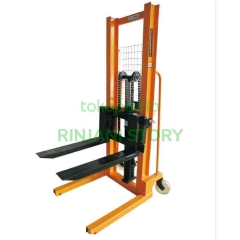 Promo Hand Forklift 1 ton WEKA HAND STACKER Diskon 23% di Seller Meepo - Tegal Alur, Kota ...
