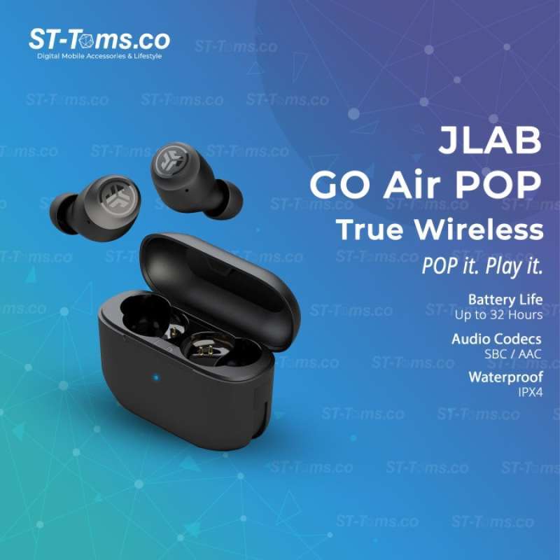 Jual JLab Go Air Pop True Wireless TWS With EQ 32Hours Battery Life di ...