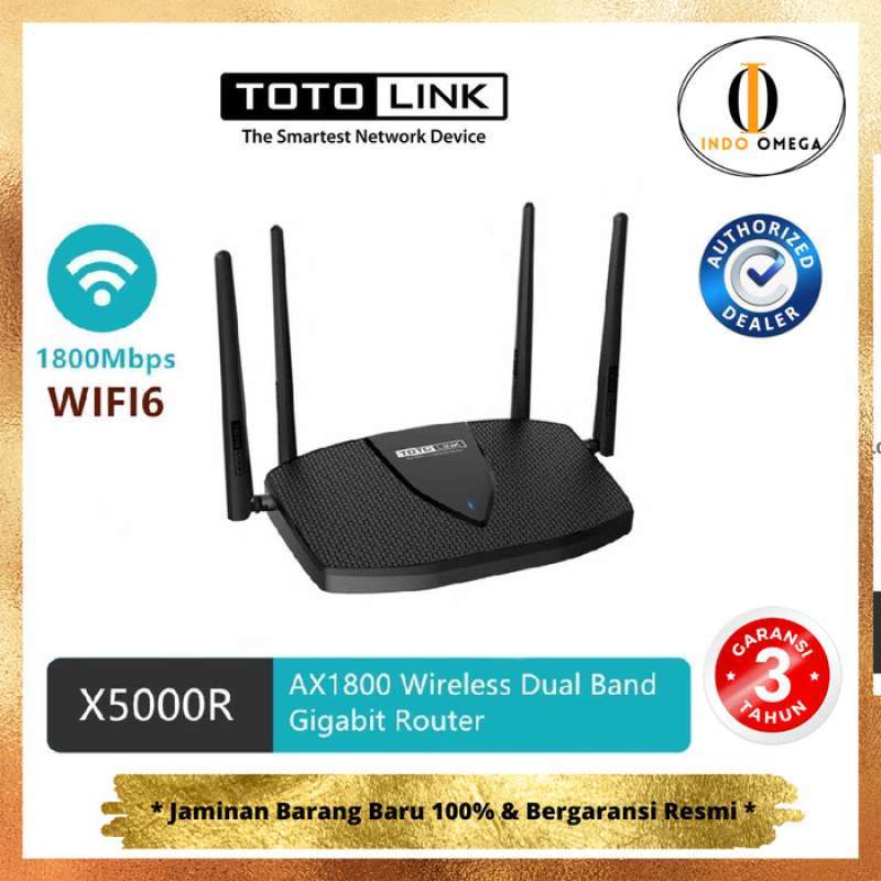 Jual Totolink X5000R Wifi 6 Wireless Router X5000R di Seller Caeraa Shop - Wanasari, Kab. Bekasi ...