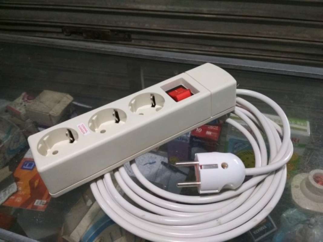 Promo Eterna - Kabel Roll Terminal Kuningan 3 lubang 8M Eterna 2x075 ...