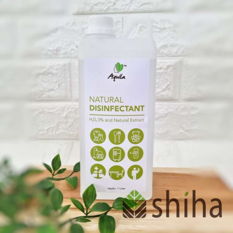Promo AQUILA NATURAL DISINFECTANT Food Grade | Desinfektan | Anti ...