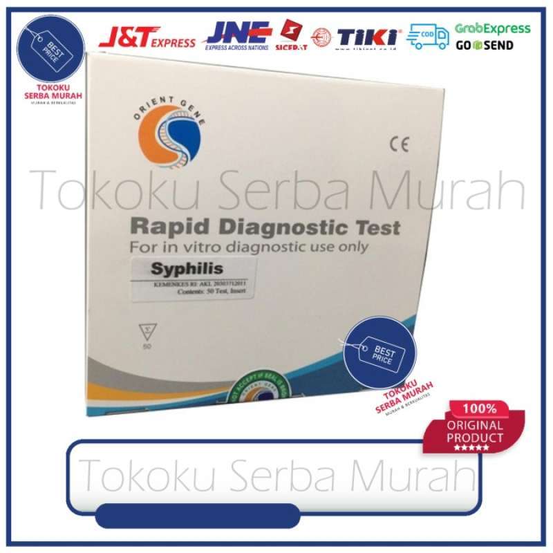 Promo Orient Gene Syphilis Test Strip/tes Sifilis Strip Diskon 17% Di ...