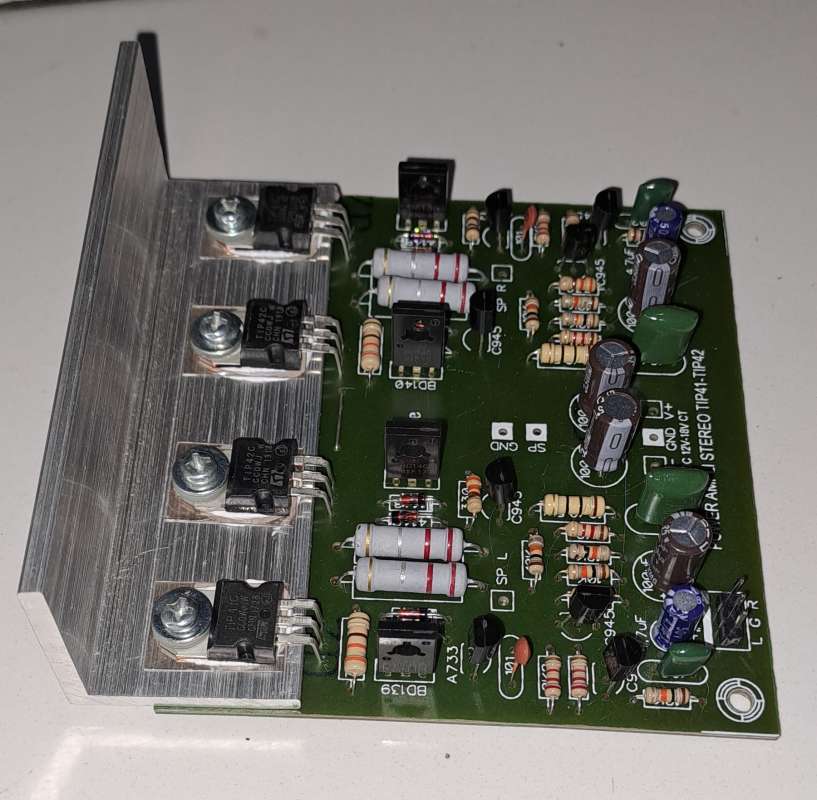 Jual Kit Power Ampli Stereo Tip41 Tip42 Di Seller Jn Electronic ...