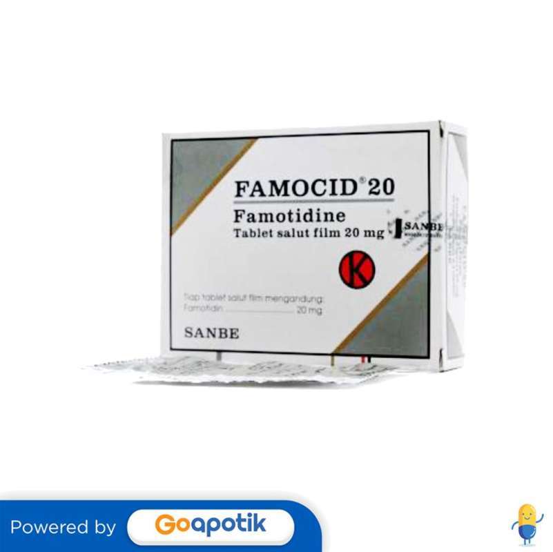 Jual Famocid 20 Mg Box 30 Tablet Di Seller Apotek Dukuh Setro - Gading ...