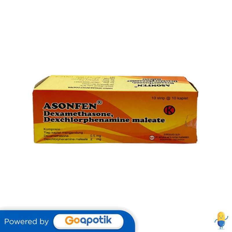 Jual ASONFEN BOX 100 KAPLET di Seller Apotek Ayah Bekasi - Pantai ...