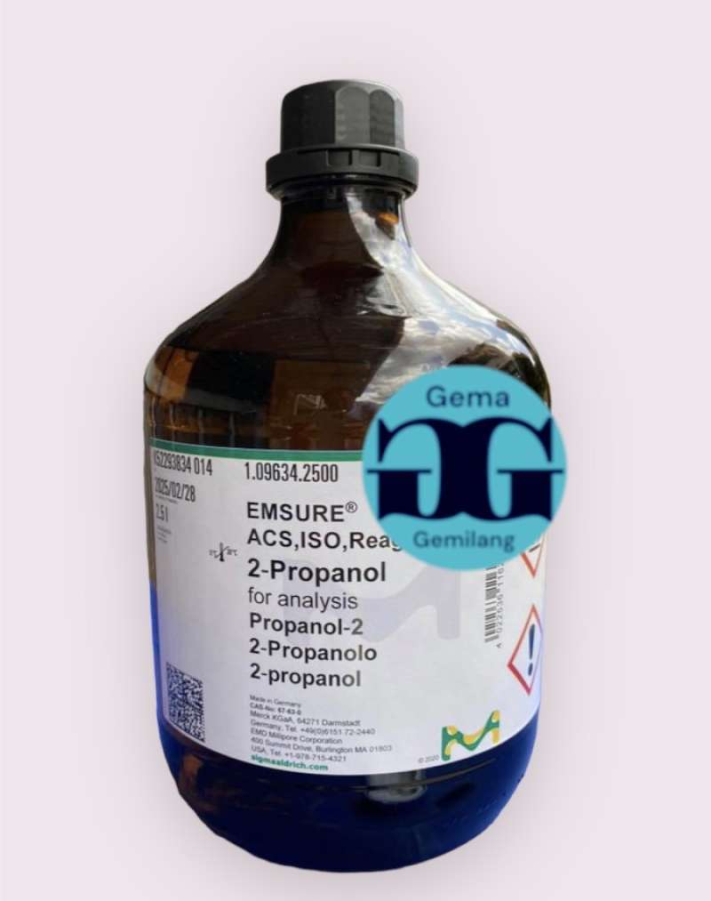 Promo 2-propanol / isopropyl alcohol / isopropanol MERCK 109634 500 ml Diskon 23% di Seller ...