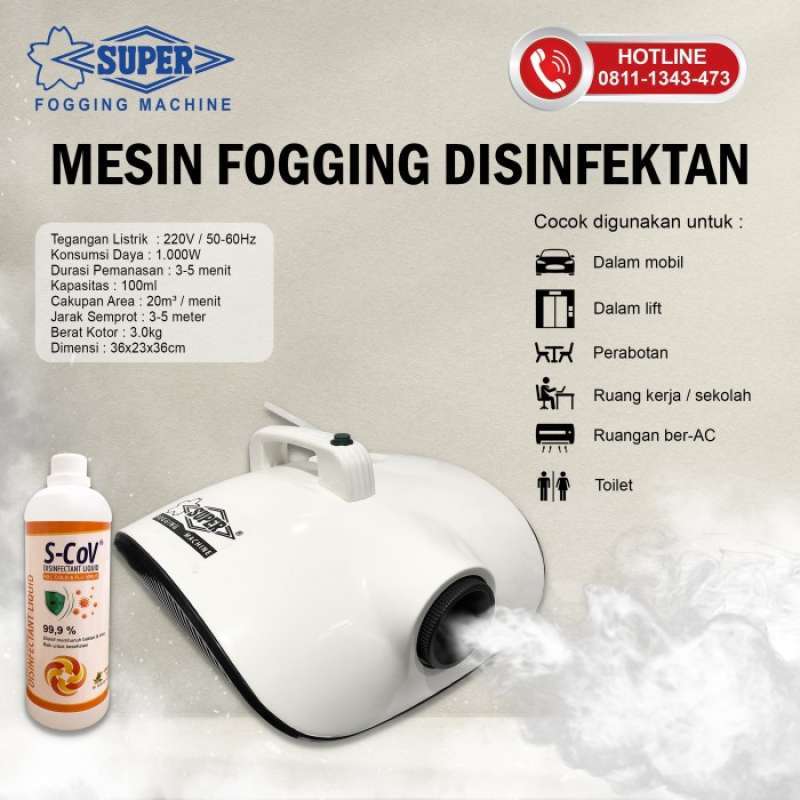 Promo Super - Disinfectant Fogging Diskon 6% di Seller Hithsant - Kapuk ...