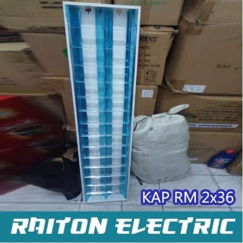 Promo Kap RM LED 2x36 Lampu TL Lampu Penerangan Diskon 23% di Seller ...