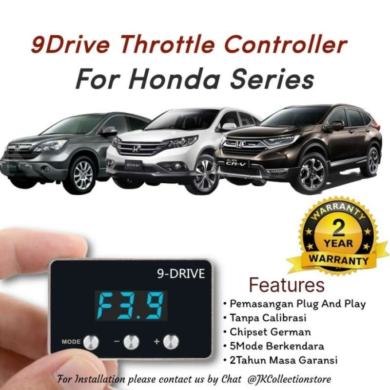Promo 9 Drive Throttle Controller CR-V Honda CRV Series Piggyback Remap ...