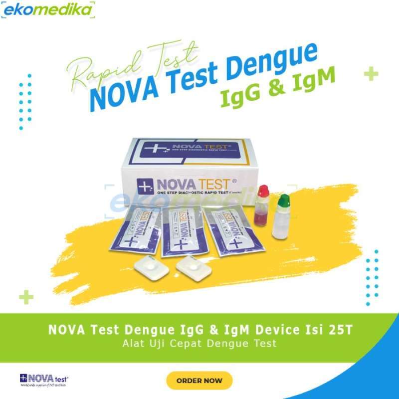Promo Nova Test Dengue Igg & Igm Device 25t Diskon 17% Di Seller ...