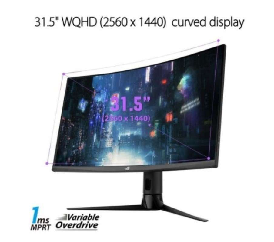 Promo Monitor LCD ASUS LED Gaming ROG Strix XG32VC - Curved Wide 32 ...