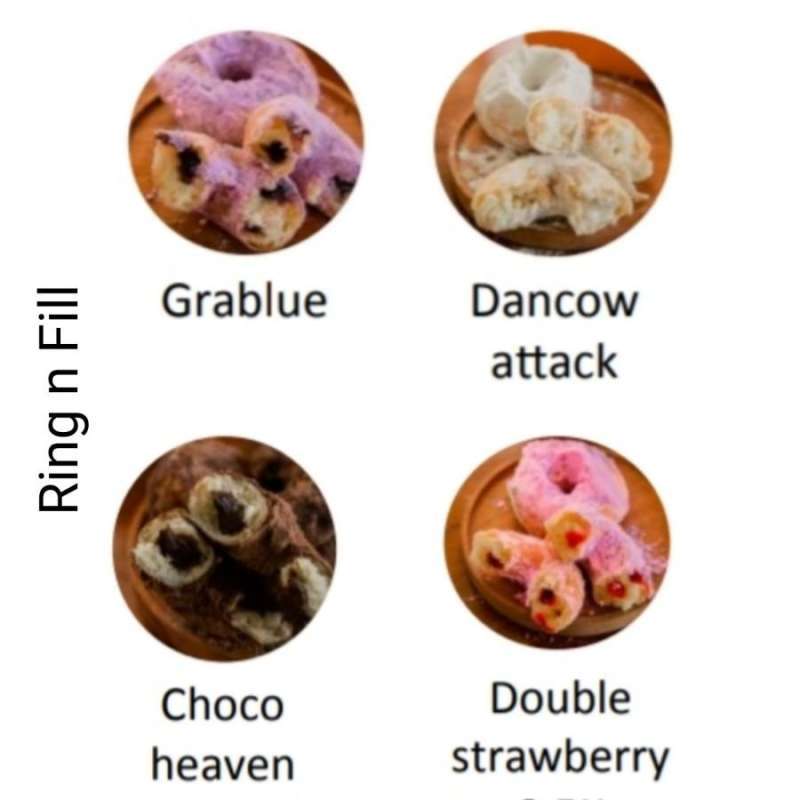 Jual Donat Bahagia Seri Klasik Dan Ring N Fill | Dobah Bandung - Dancow ...