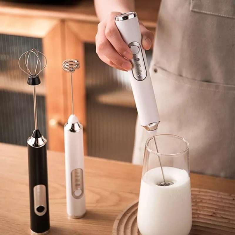 Jual Electric Mini Hand Mixer Foam Milk Frother Di Seller Plaza ...