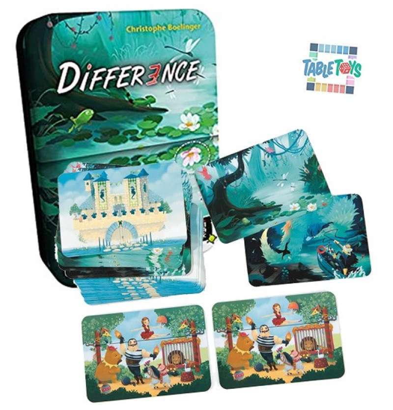 Promo Difference Board Game (Spot The Difference Game) Original Diskon ...