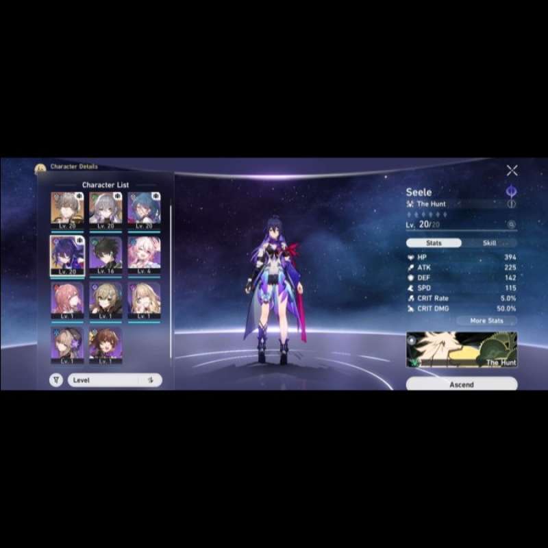 Promo [ASIA]HSR honkai star rail| male MC TL 10 seele+bronya Diskon 23% ...