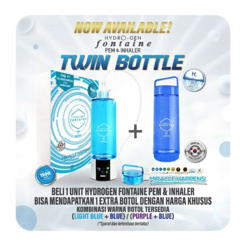 Promo Hydrogen Fontaine Pem & Inhaler Twin Limited Edition Termurah ...