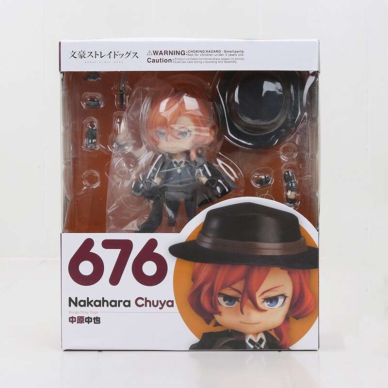 Promo Bungo Stray Dogs Anime Figures Dazai Osamu Nakahara Chuuya #1415 ...