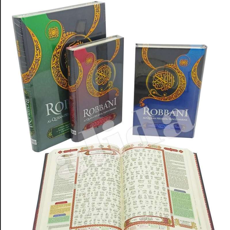 Jual Alquran Robbani Besar A4, Al-Quran Tajwid Terjemah Per Kata Robani ...