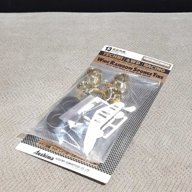 Promo Mini 4wd Wide Wheels Aoshima Non Tamiya Diskon 23% Di Seller ...