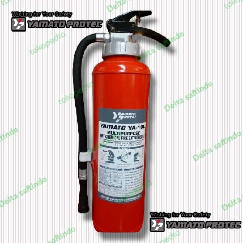 Promo Tabung Apar Yamato 3,5kg Powder Tabung Pemadam Yamato YA 10L Original Diskon 23% di Seller ...