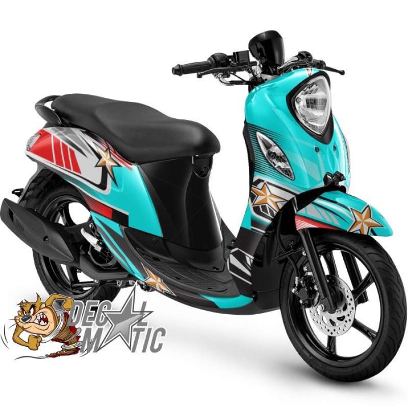 Jual Stiker Full Body Decal Yamaha Fino Fi 125 Premium Grande - Grafis ...