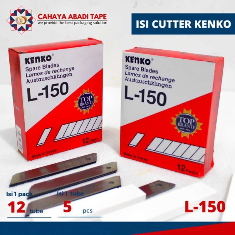 Promo Isi Cutter Kenko L-150 Per Pack Diskon 23% Di Seller Carima Store ...