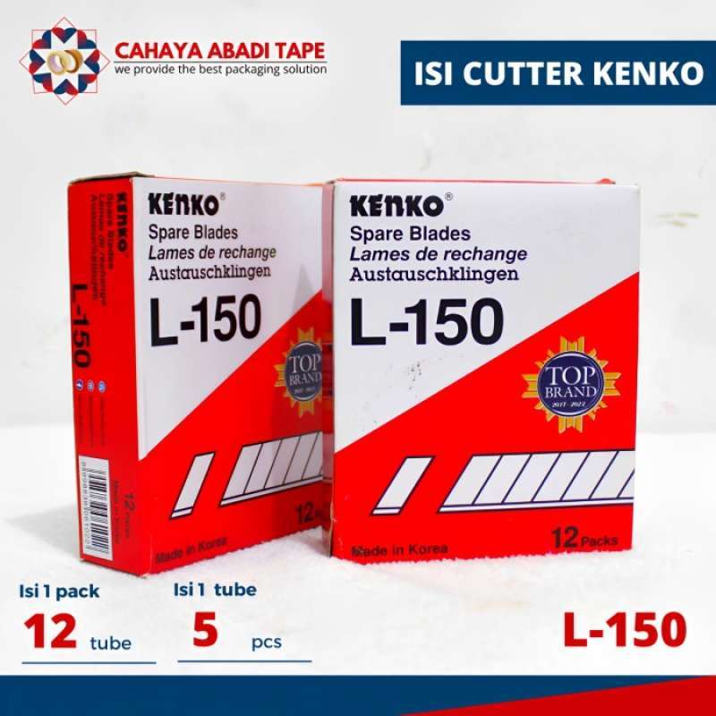 Promo Isi Cutter Kenko L-150 Per Pack Diskon 23% Di Seller Carima Store ...