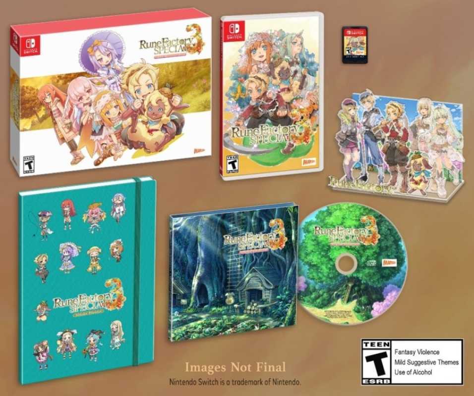 Jual Switch Rune Factory 3 Special Golden Memories Limited Edition di ...