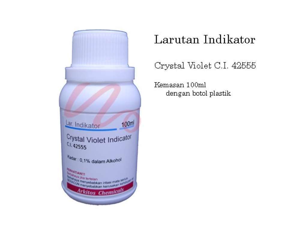 Promo Crystal Violet Indicator 100ml | Indikator Kristal Ungu Diskon 17 ...