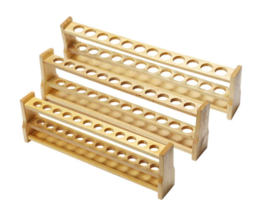 Promo Jiangsu Colorimetric Tube Rack / Test Tube Rack 12 Holes 100ml ...