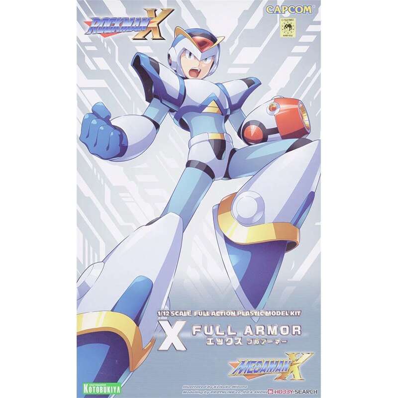 Promo Bandai Original Mega Man Anime Model Garage Kit KP655 Rockman X ...