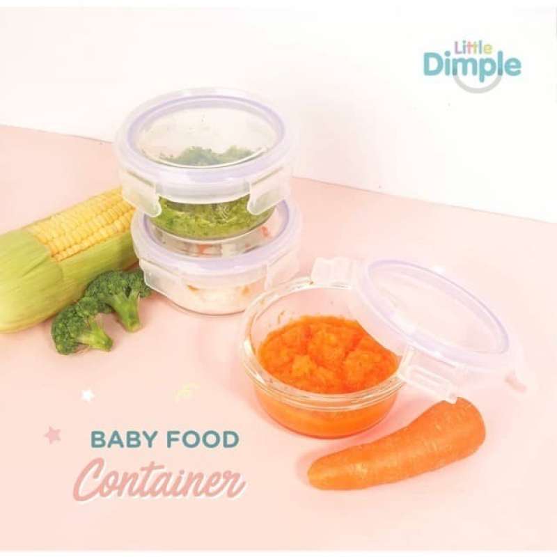 Promo Little Dimple Baby Food Container Diskon 23% Di Seller Darkness ...