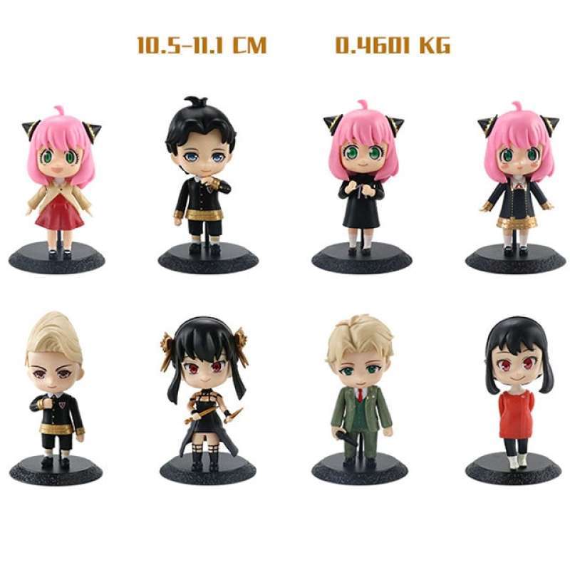 Promo Japanese Anime Loid Forger Yor Forger Anya Forger & Pochita SPY X ...